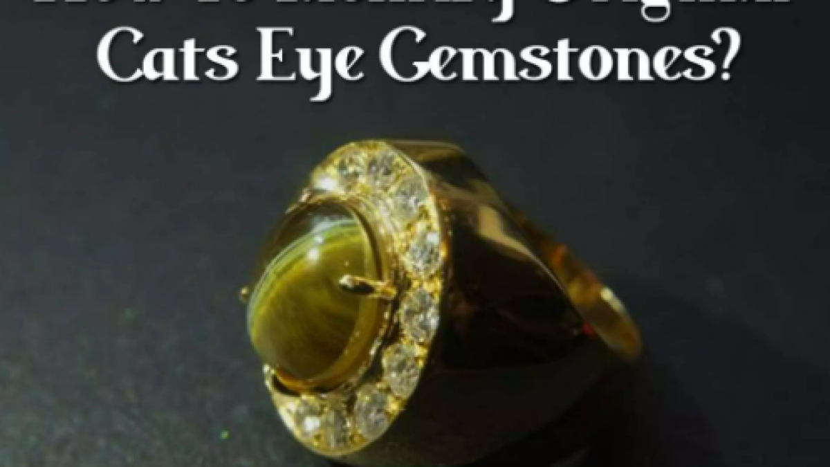 Find out how to identify an original cat s eye stone Namoastro